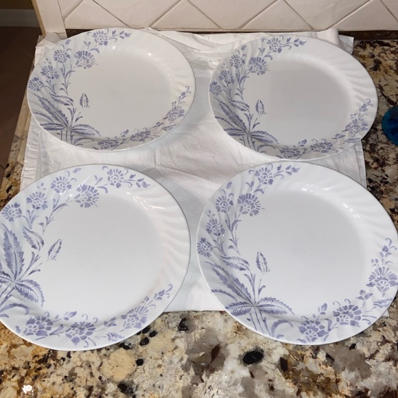 Corelle | Dining | Rare Vintage Corelle Botanique Dinner Plates Set Of ...